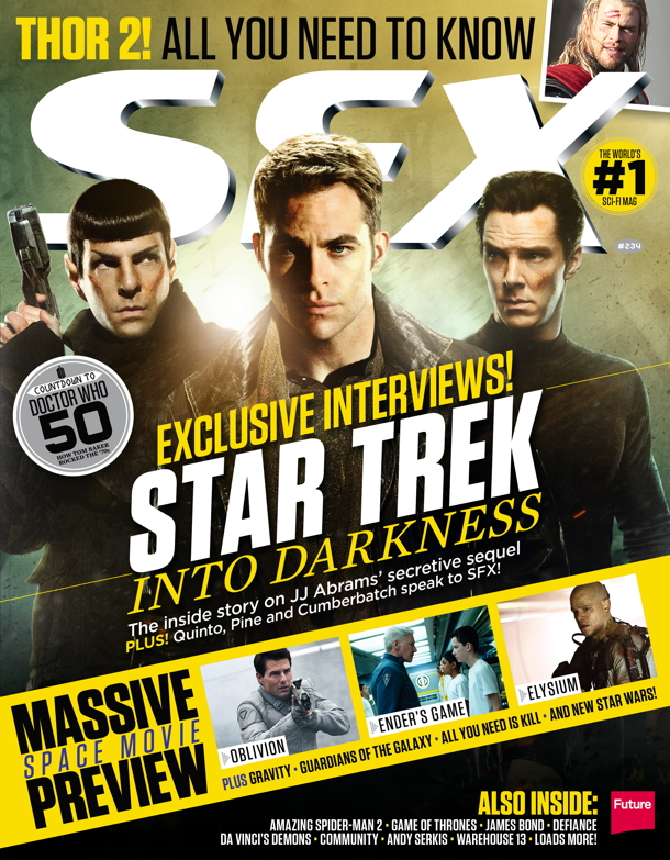 New! Star Trek Into Darkness Cover On The June Issue Of SFX Magazine ...
