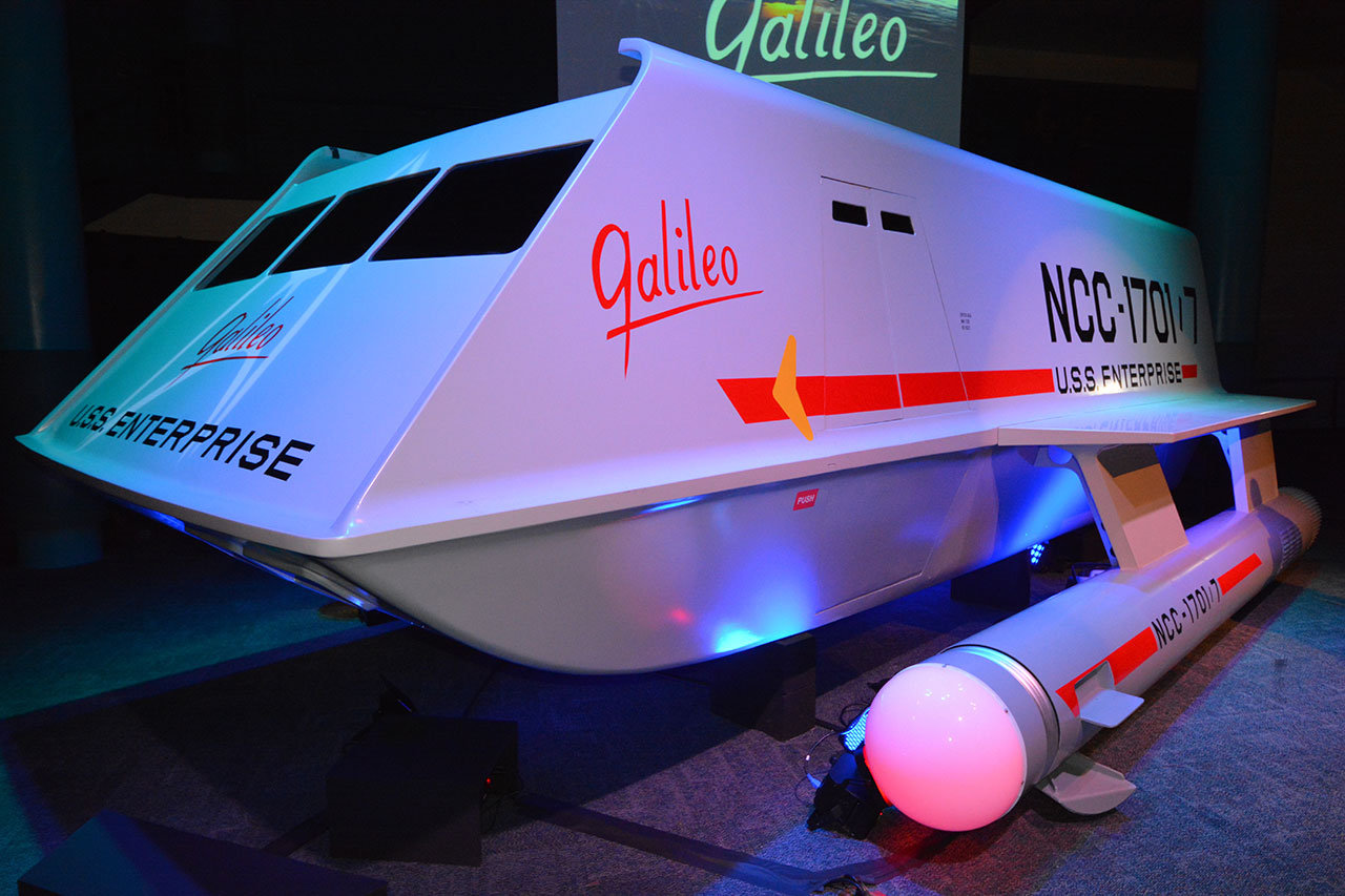 Restored Star Trek Shuttlecraft Galileo unveiled at Space Center ...